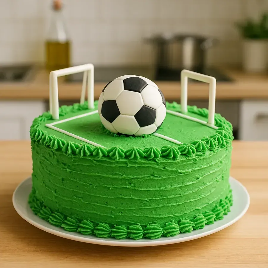 Celebrate the Big Game with a Gluten Free Football Cake Creation - Evolve Feed
